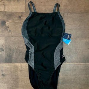 Speedo | Swim | Speedo Pro Lt Flyback Swimsuit Black Gray | Poshmark